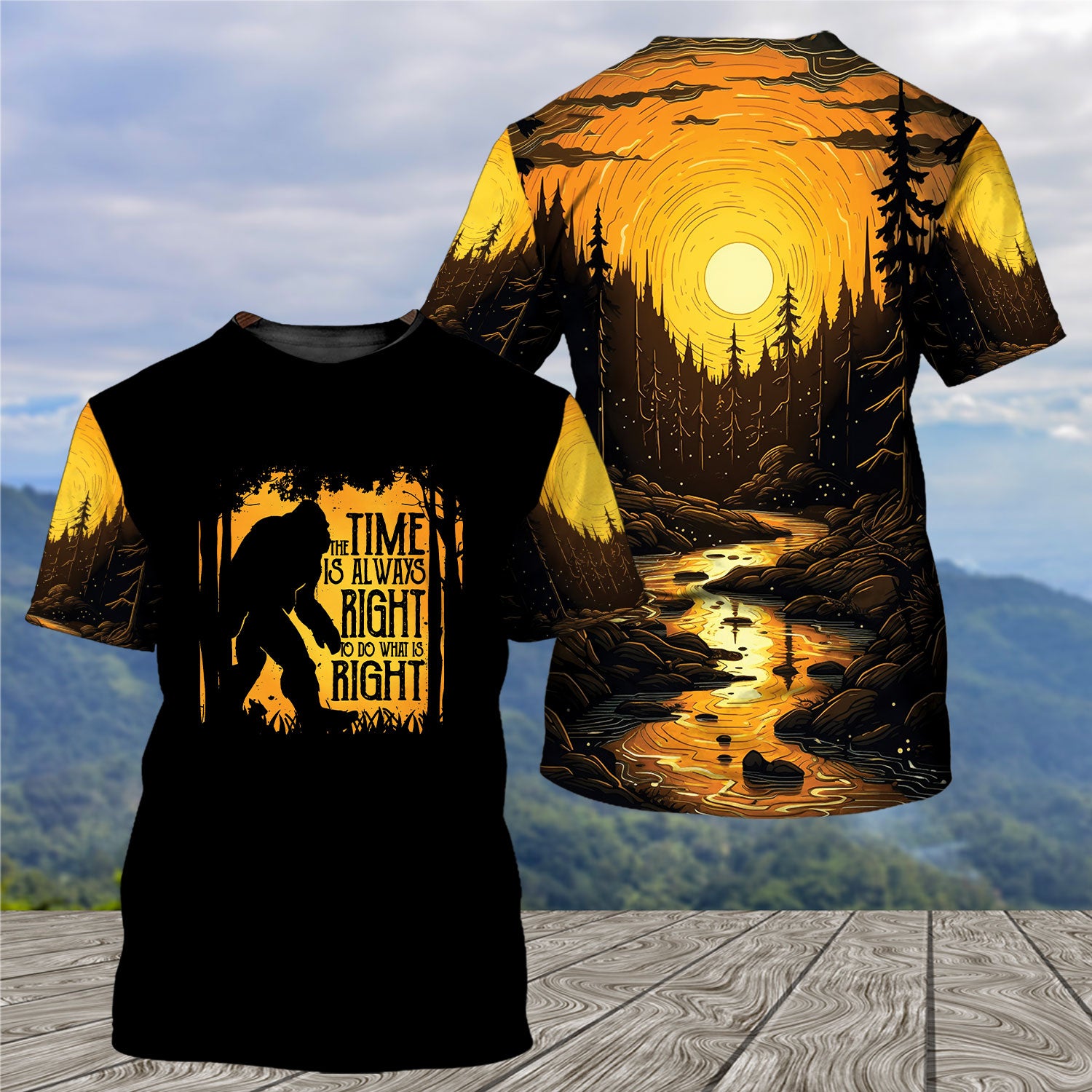 Time Is Always Right To Do What Is Right All Over Print Shirt – Artlohadvl